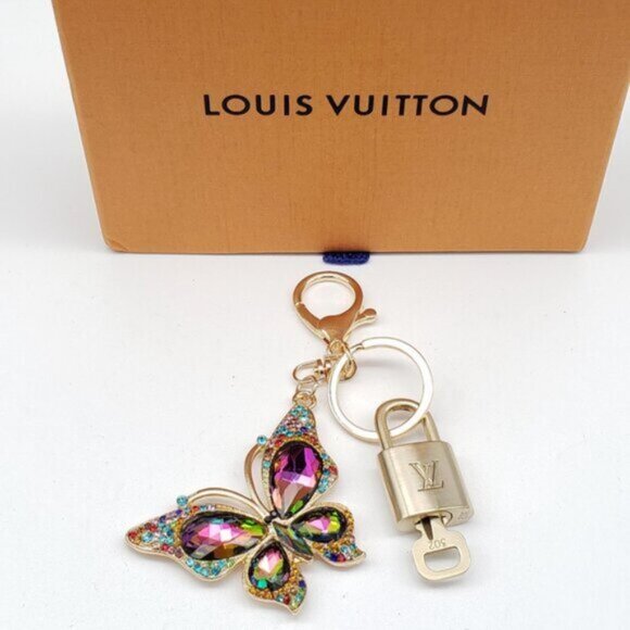 Louis Vuitton | Accessories | Authentic Louis Vuitton Gold Lock Box W ...